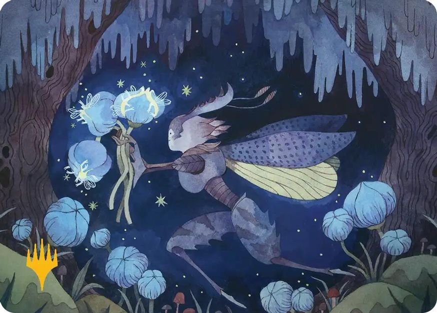 Bitterbloom Bearer Art Card (Gold-Stamped Planeswalker Symbol) Price | mtg